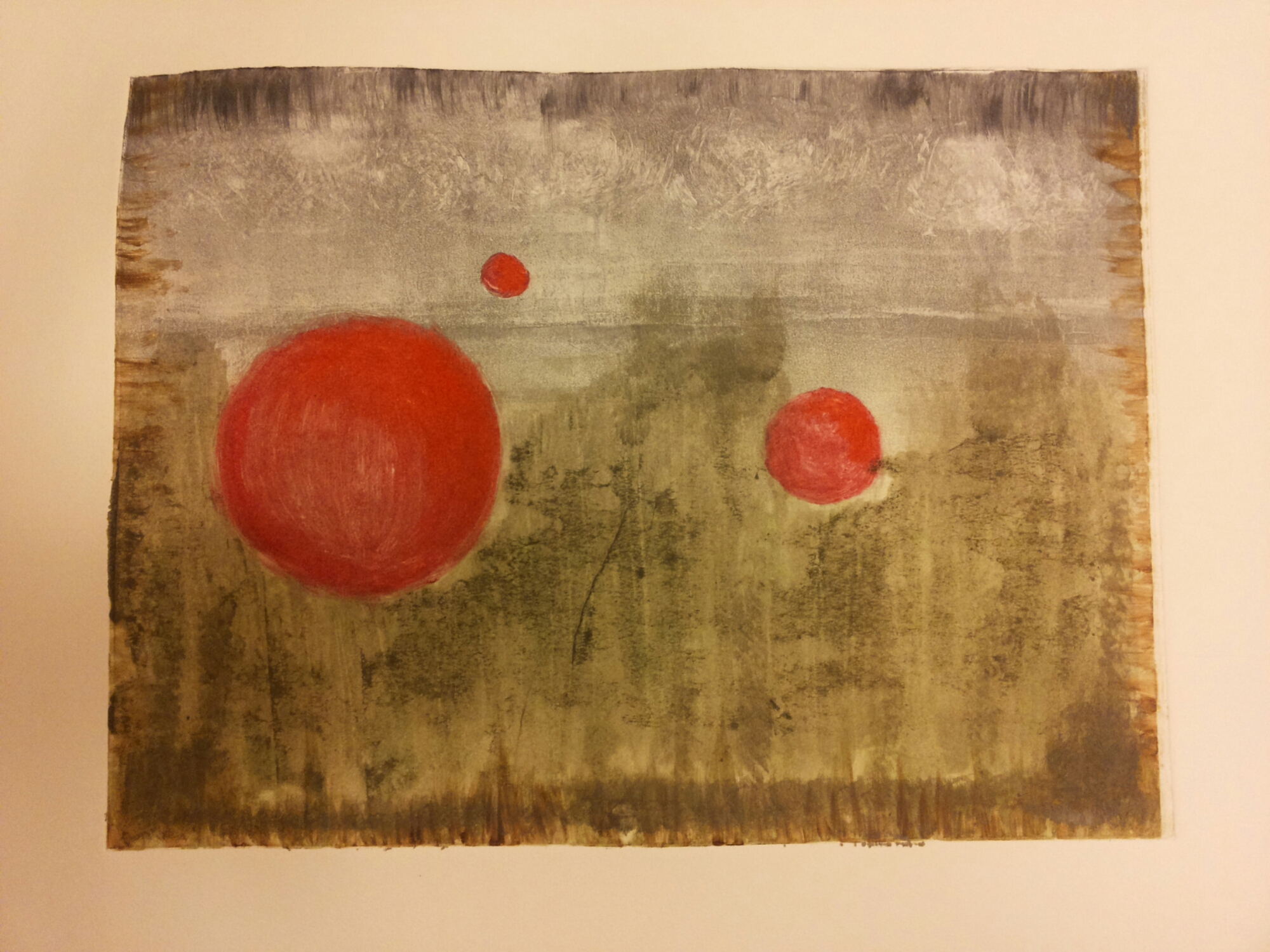 Monotyping – Anna Isabella Sandberg